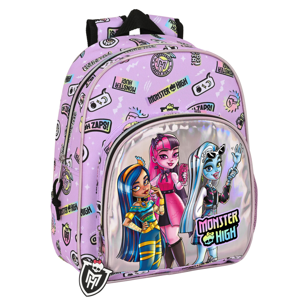 School Bag Monster High Best boos Lilac 28 x 34 x 10 cm - PenHatch.com